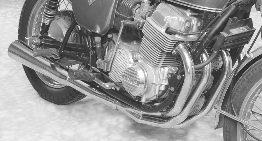 1984-86 Honda CB700SC M.A.C. 4-Into-1 Chrome Exhaust System 001-3001 ...