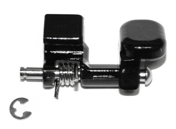 Gas/Fuel Tank Cap Latch Assembly ~ Black - VintageCB750